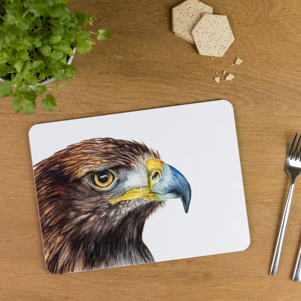Hare Placemat | Wildlife, Woodland luxury tableware